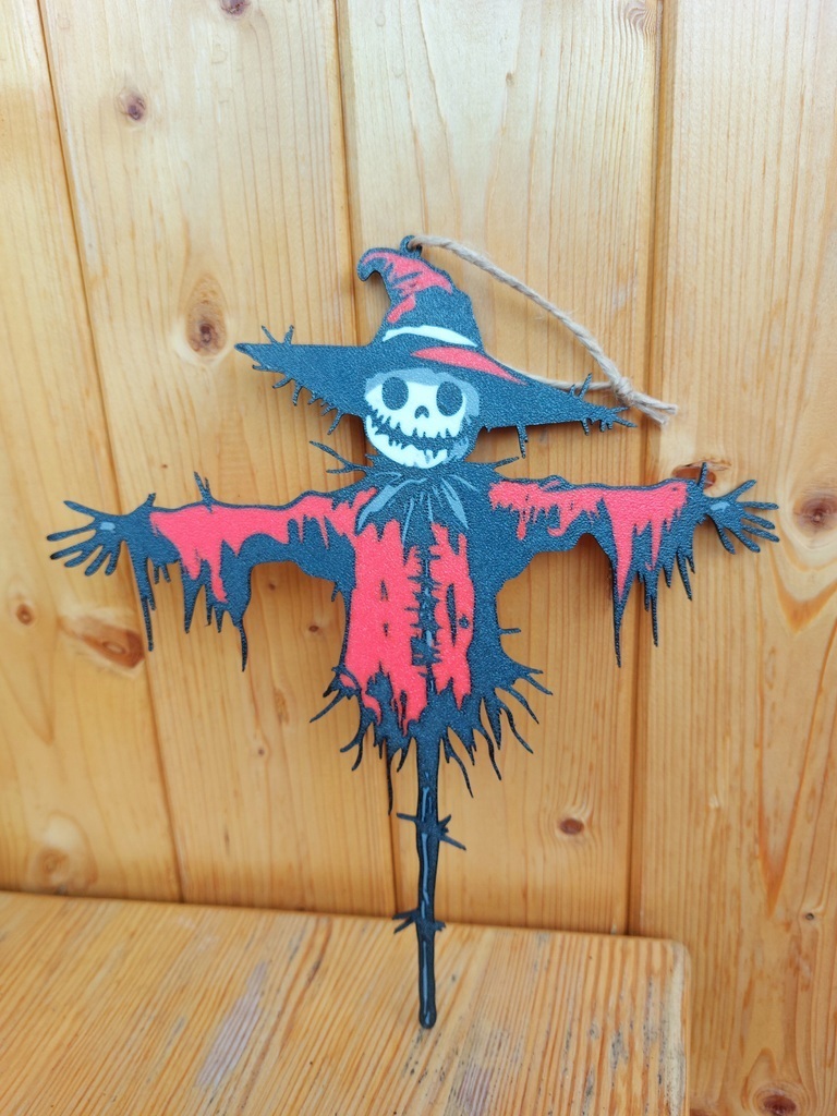 Archivo 3D gratis Espantapájaros de Halloween 🎃 ・Plan de impresión en ...