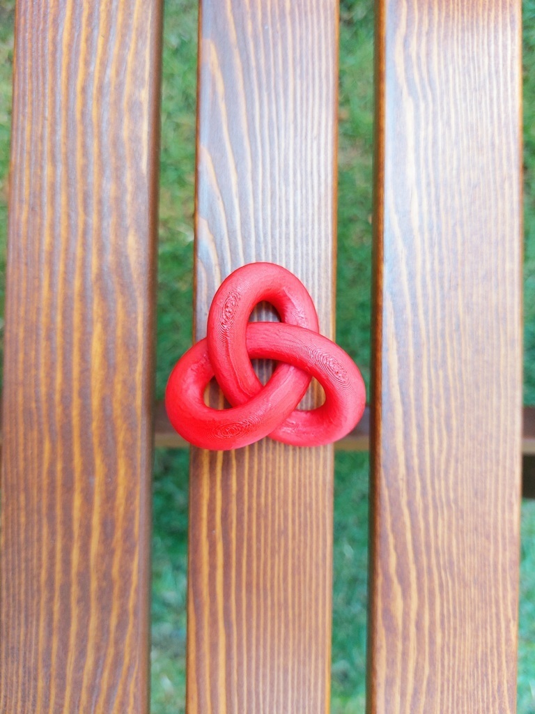 Free 3D file Smooth trefoil knot decoration 🪢 ・Model to download and 3D ...