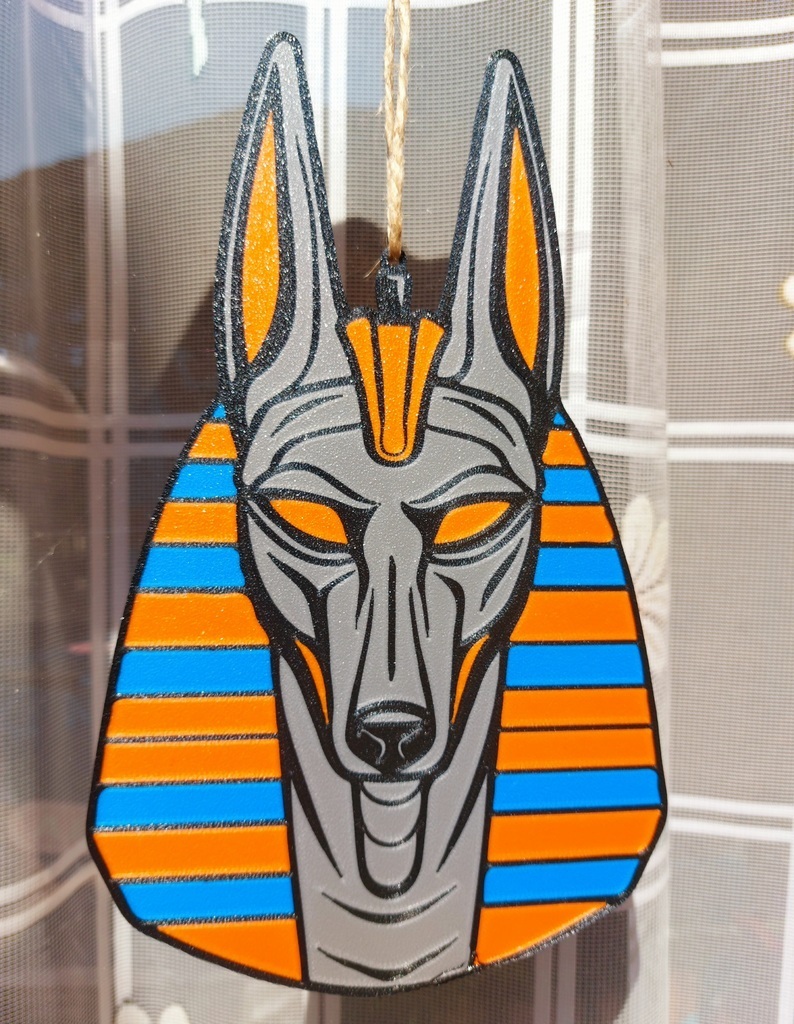 Free 3D file Halloween Anubis window decoration 🎃 ・Design to download ...