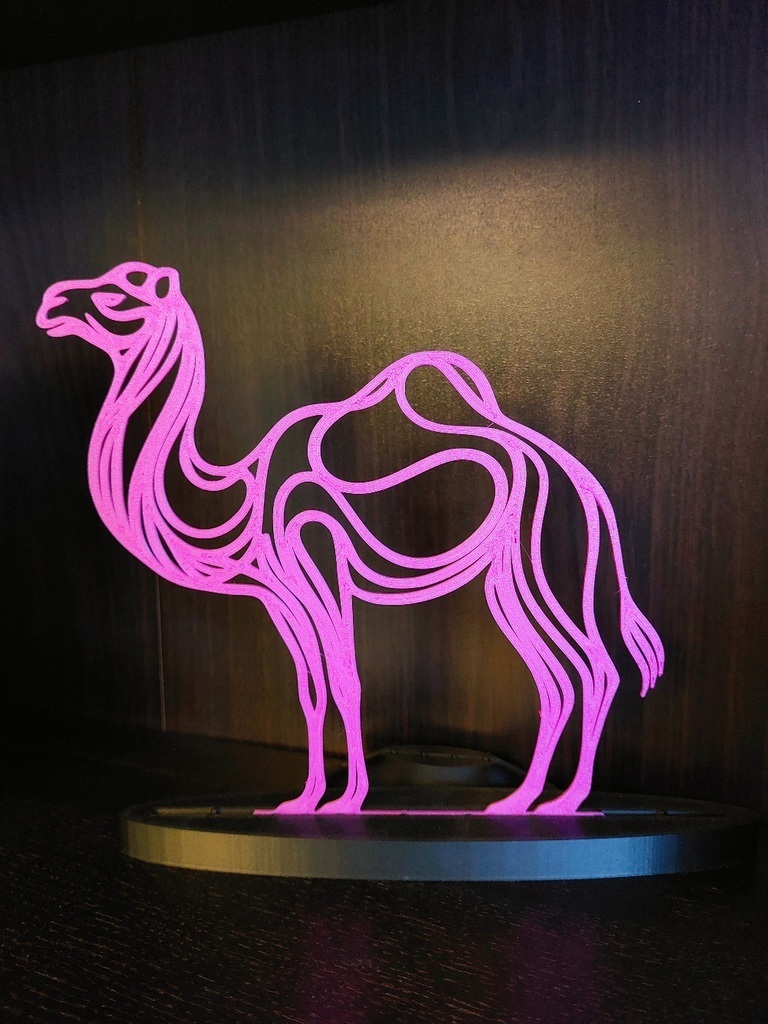 Free 3D file Camel wall or table decoration 🐪 ・3D printer model to ...