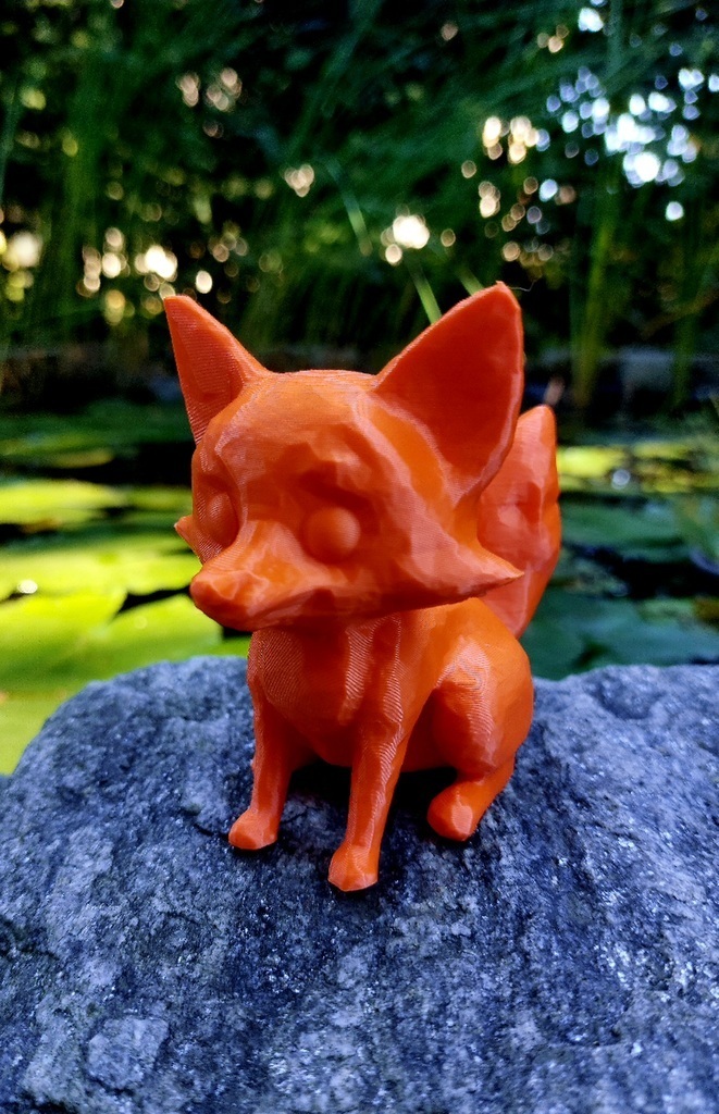 Free 3D file Cute fox 🦊 ・Template to download and 3D print・Cults