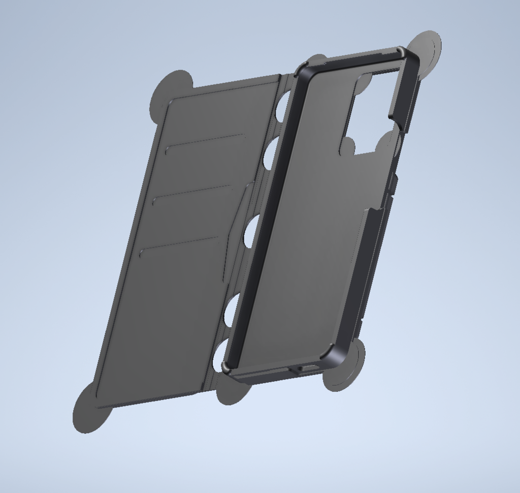 Free 3D file Vivo v23 5G Wallet Case Modular 🧞‍♂️・3D printing template to download・Cults