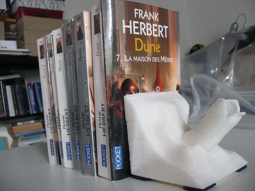 📚 sandworm of dune bookends・Free STL File for ・Cults