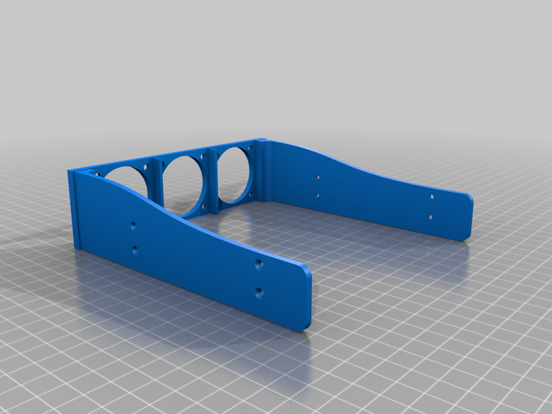 Free 3D file Desktop PC 5.25" fan tray for 40mm fans 👽・3D printer model ...