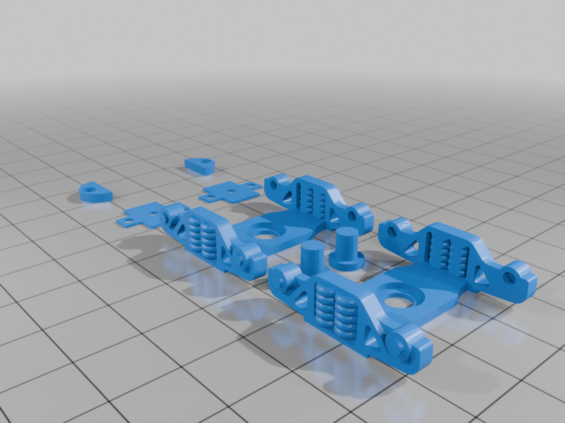 💀 46' Tipper Skeleton (HO SCALE)・Free 3D File for ・Cults