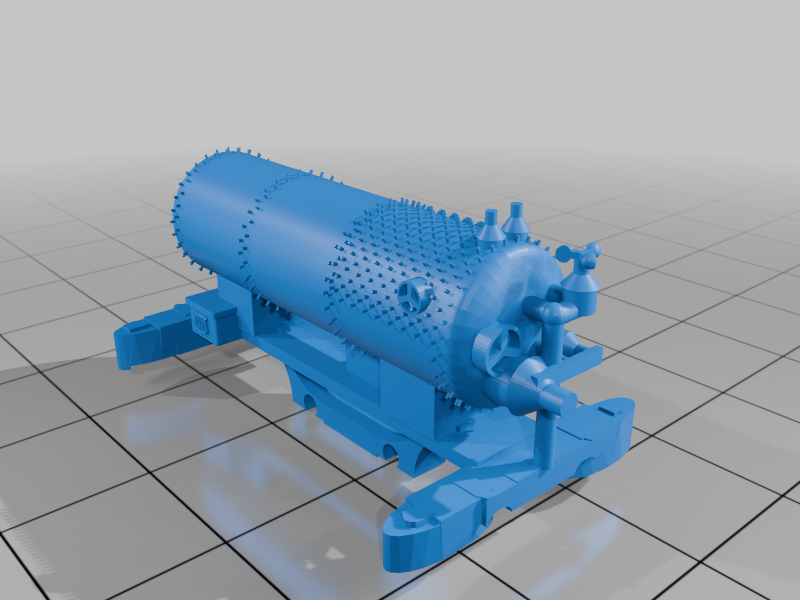 🛤️ Porter B-PP-T Compressed Air Loco (HOn30)・Free 3D File for ・Cults