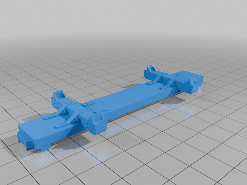 💀 29'/36' Skeleton log Car (HO/HOn3 scale)・Free 3D File for ・Cults