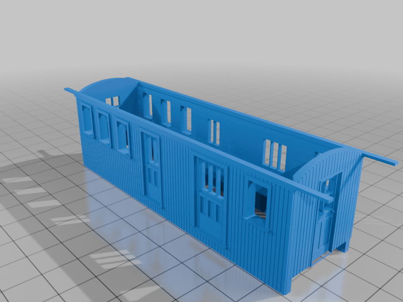 🚧 D&RG Construction Car #051 (HOn3)・Free 3D File for ・Cults