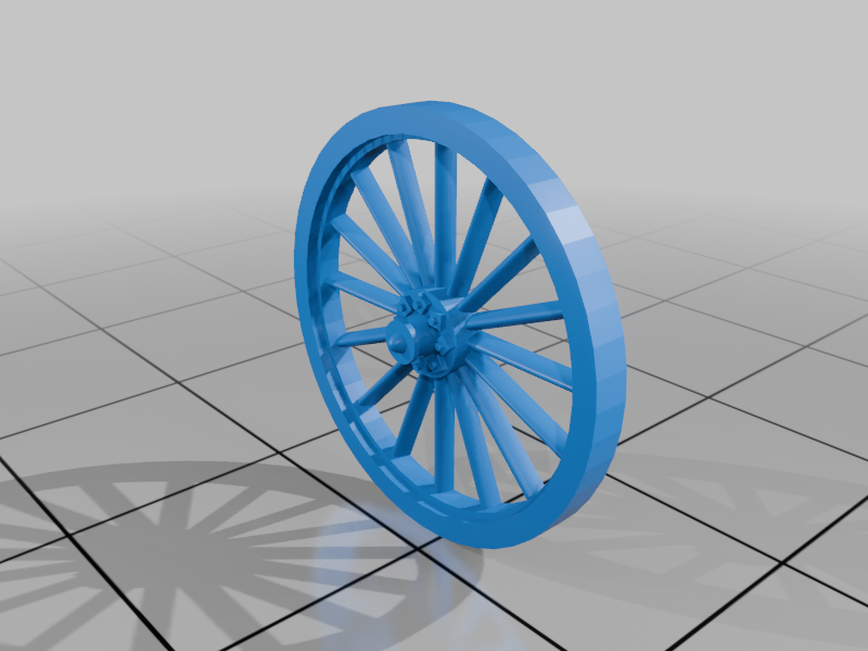 🔫 m1897 3.2 inch Field Gun (HO SCALE)・Free 3D File for ・Cults