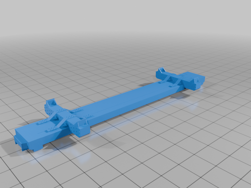 💀 29'/36' Skeleton log Car (HO/HOn3 scale)・Free 3D File for ・Cults