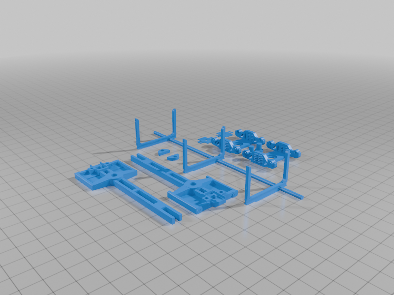 💀 46' Tipper Skeleton (HO SCALE)・Free 3D File for ・Cults