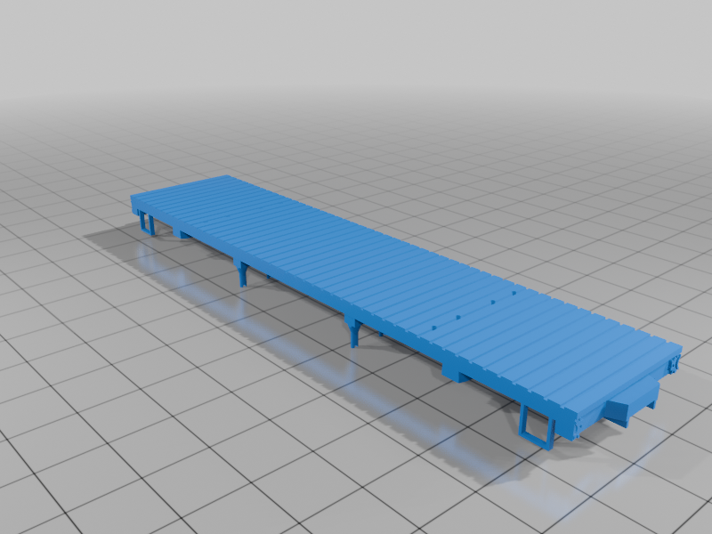🛤️ 36' Ventilated Boxcar (HO SCALE)・Free 3D File for ・Cults