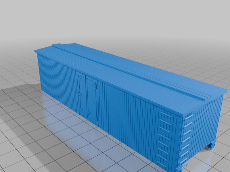 🚆 36' Reefer (Athearn based) (HO SCALE)・Free 3D File for ・Cults