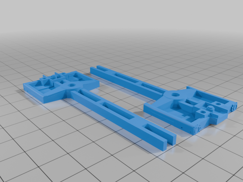 💀 46' Tipper Skeleton (HO SCALE)・Free 3D File for ・Cults