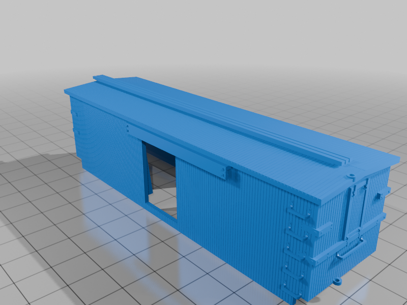 🚆 SOO Line Lumber Boxcar (HO SCALE)・Free 3D File for ・Cults