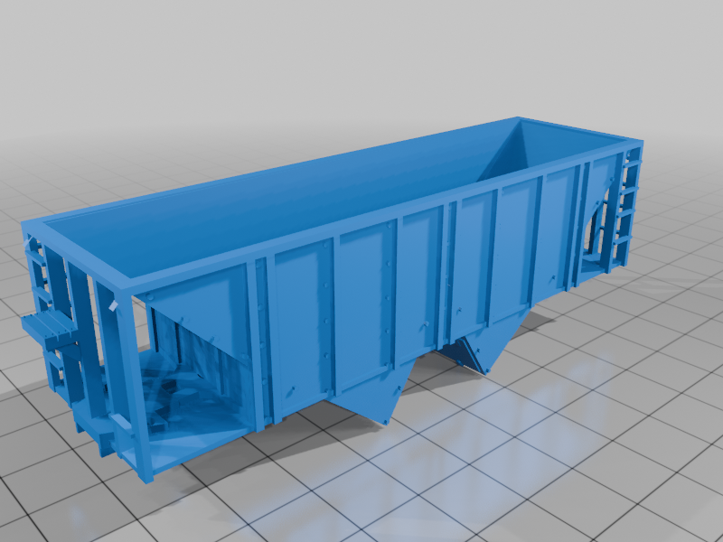 🛤️ EBT 2 Bay Hopper (HOn3)・Free 3D File for ・Cults