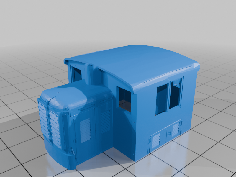 🚂 Whitcomb 50de48 and 50de48B (HO SCALE)・Free 3D File for ・Cults