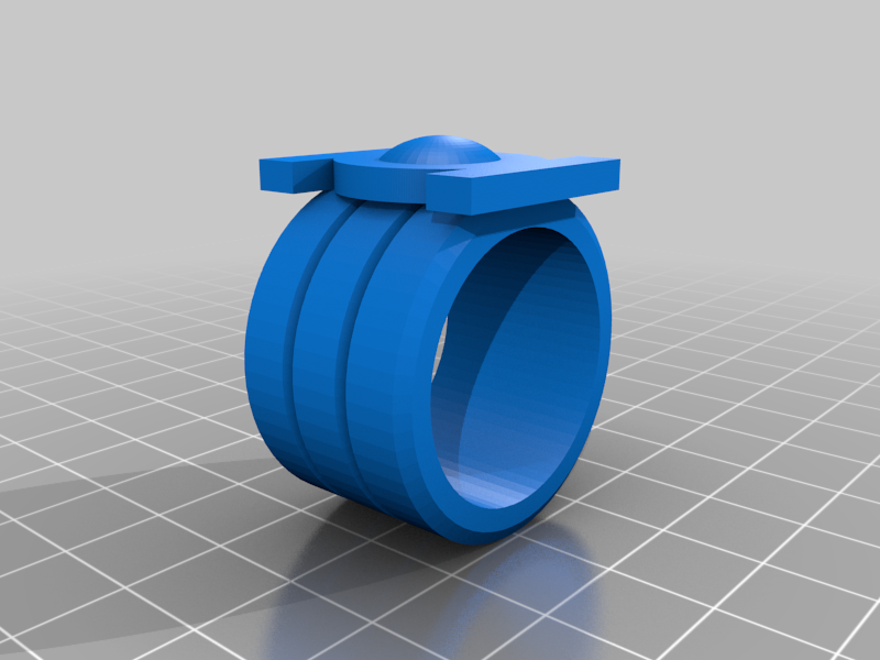 💍 Kyle Rayner GreenLantern Ring・ STL File for 3D printing・Cults