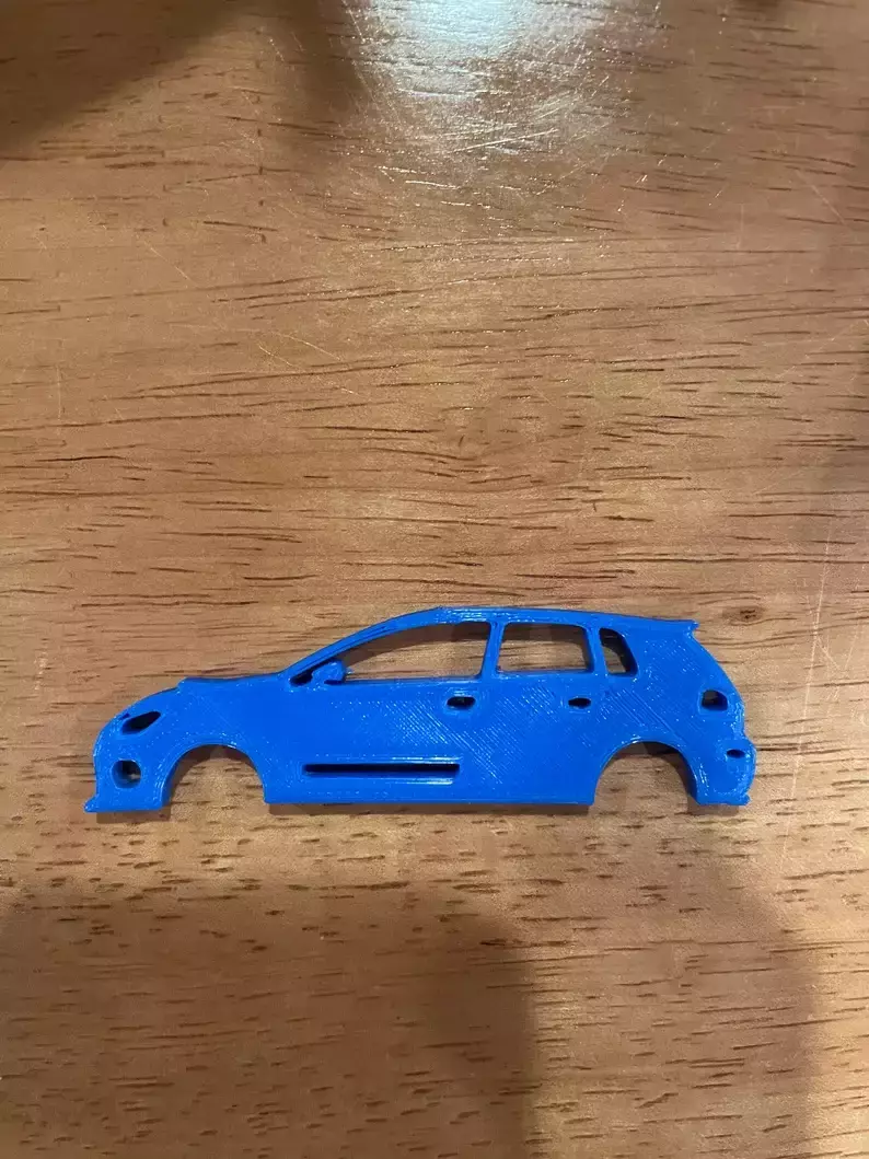 Free 3D file GTI keychain 🗝️ ・3D printing template to download・Cults