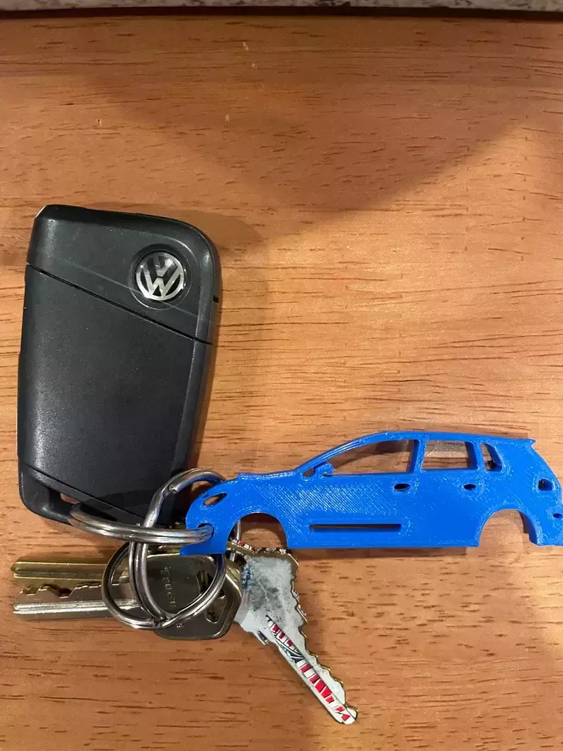 Free 3D file GTI keychain 🗝️ ・3D printing template to download・Cults