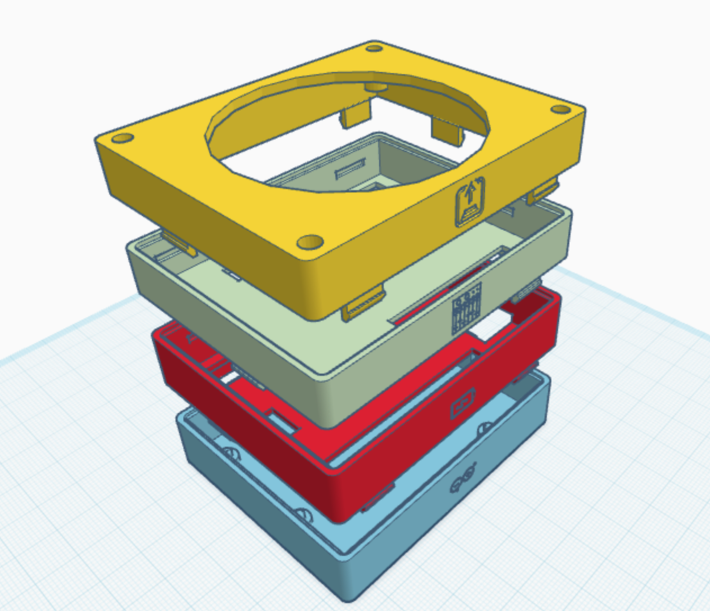 Free 3d File Multi Case For Arduino Uno Battery Shield And Co 🔋 ・3d