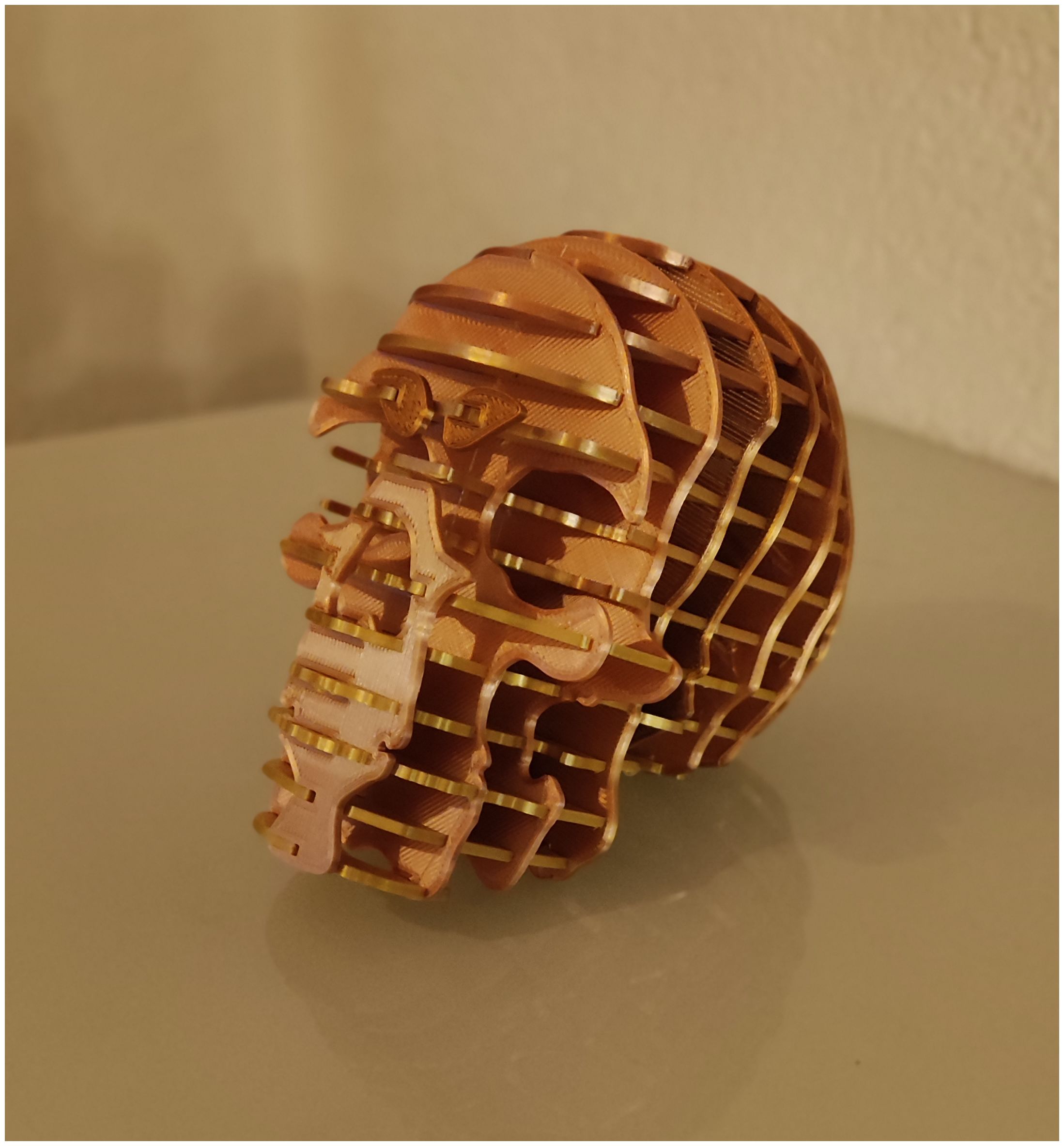 STL file Skull Puzzle 💀 ・3D printable model to download・Cults