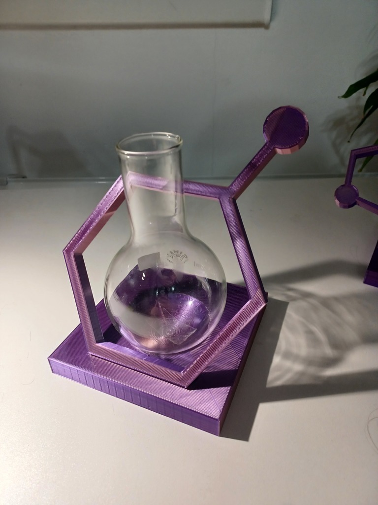 🪞 chemistry flask decoration 2・Free 3D File for ・Cults