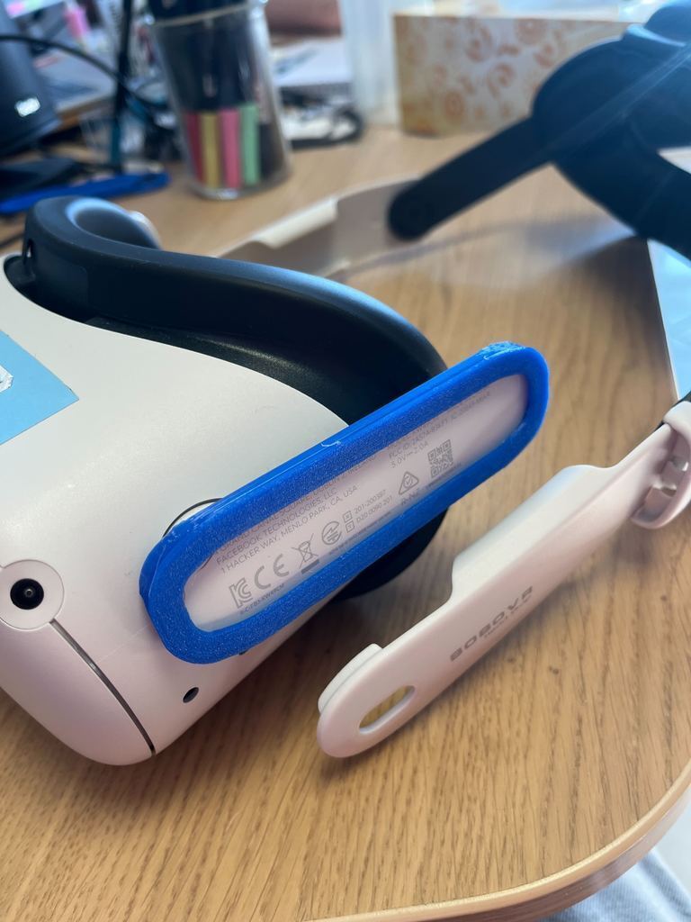 🎮 BoboVR M3 Mini strap adapter for Quest 2・Free 3D File for ・Cults