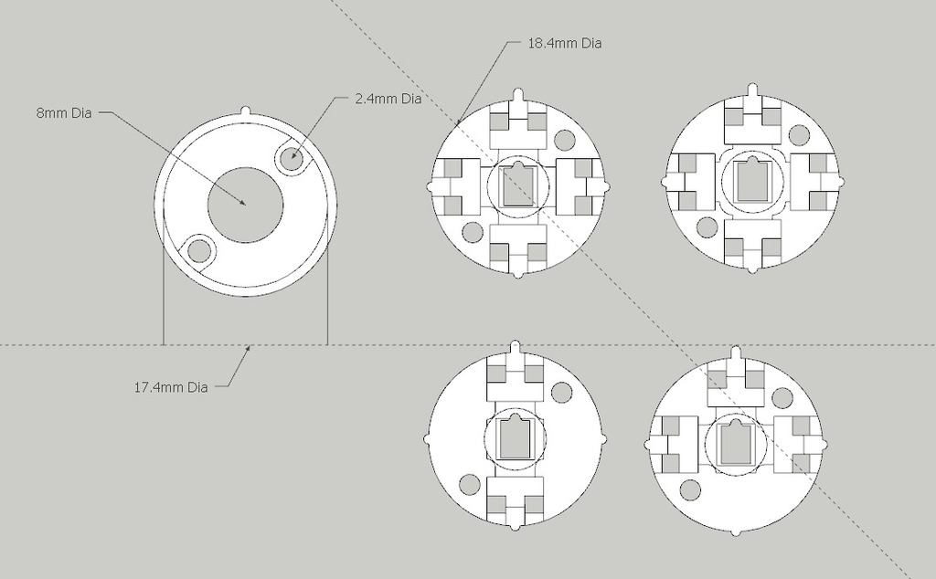 Fichier 3D gratuit Hotas & FlightSim POV/Hat Switches - 2 façons, 3 ...