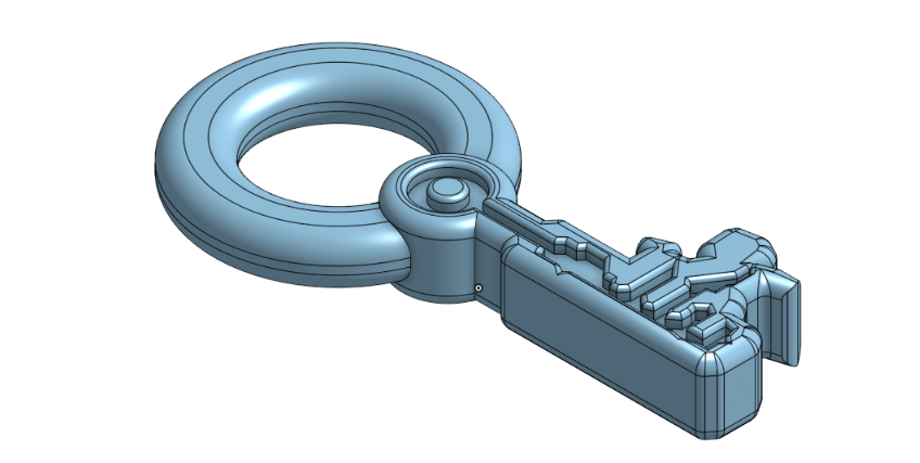 Free 3D file Zelda BOTW small key 🤏・3D printable model to download・Cults