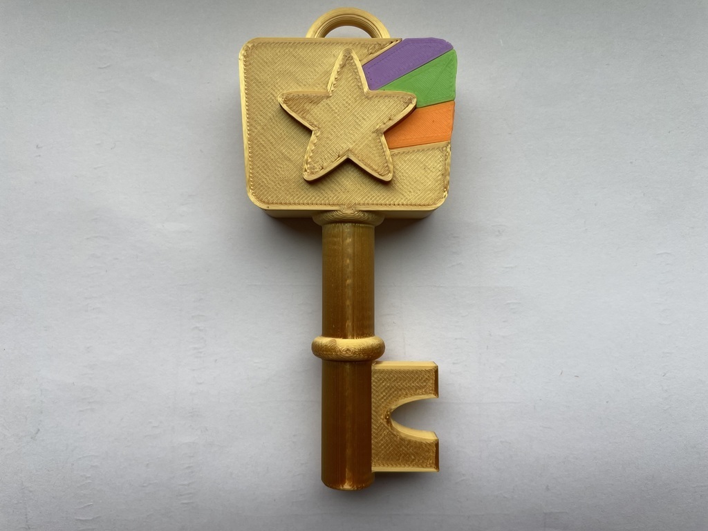 🔑 The Key to Mabel's Bubble - Gravity Falls・Free STL File for 3D ...