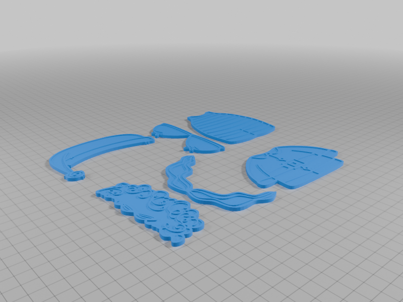 👽 kerstman aankleden bundel juf sara・Free 3D File for ・Cults