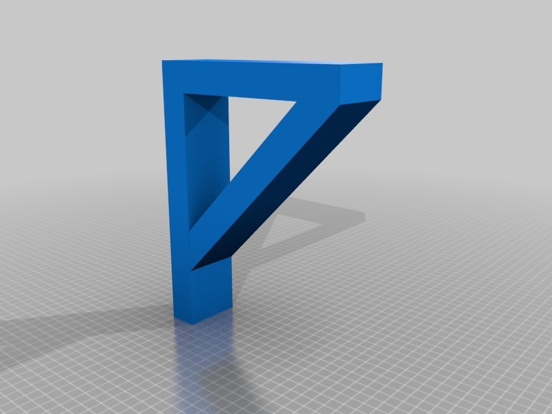 Free 3D file Common Shelf Bracket 🏢 ・3D printable design to download・Cults