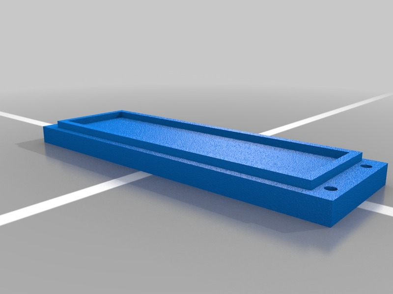 📦 ABS Single 18650 Box Mod Lid・Free 3D File for ・Cults