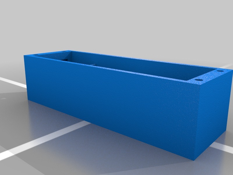 📦 ABS Single 18650 Box Mod・Free 3D File for ・Cults