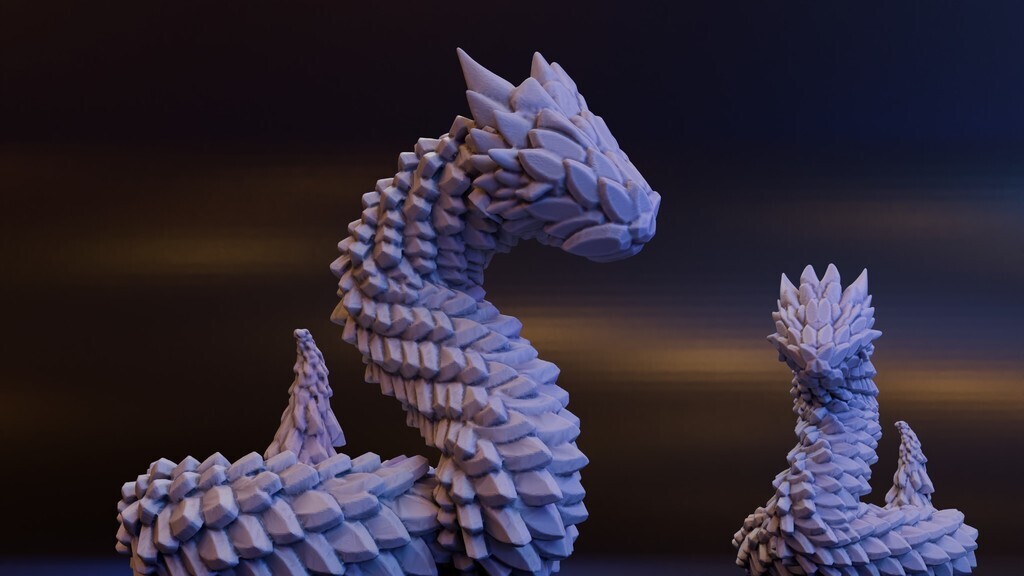 🎲 Mascote Fractal (DND / TTRPG)・Arquivo 3D Grátis para ・Cults
