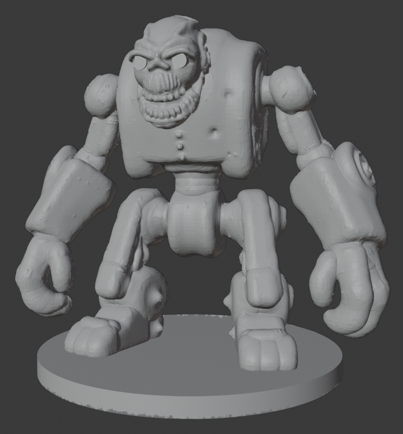Free 3D file Ogre Robot (32mm/54mm) (DND/TTRPG) 👹 ・3D printing template ...