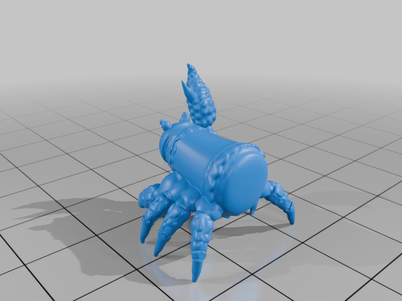 🧂 Salt Crab - Giant Crab (DND / TTRPG)・Free STL File for 3D printing・Cults