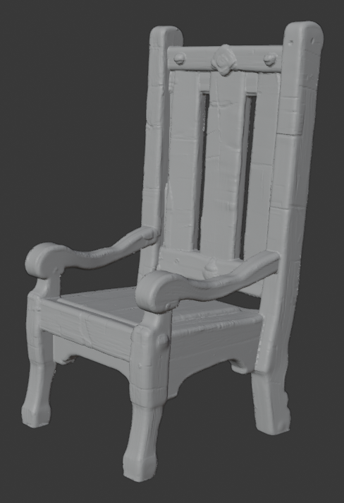 🪑 Chair Collection (DND / TTRPG)・Free STL File for 3D printing・Cults