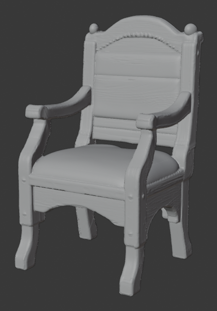 🪑 Chair Collection (DND / TTRPG)・Free STL File for 3D printing・Cults
