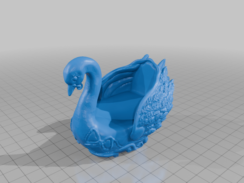 🦢 Feathereen, Swan Boat (DND / TTRPG)・Free STL File for 3D printing・Cults