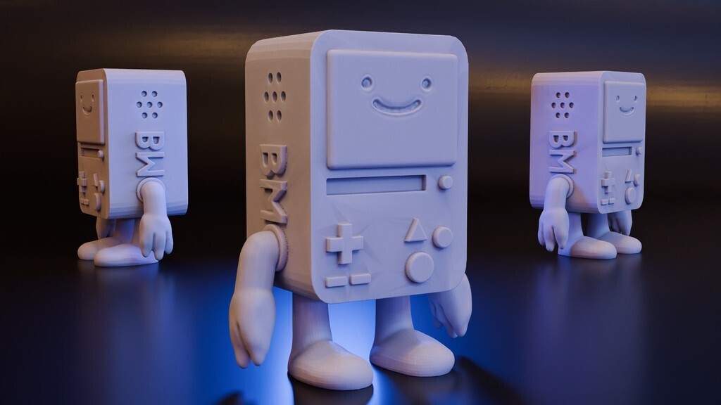 🎲 BMO - Adventure Time Construct (DND / TTRPG)・Free 3D File for ・Cults