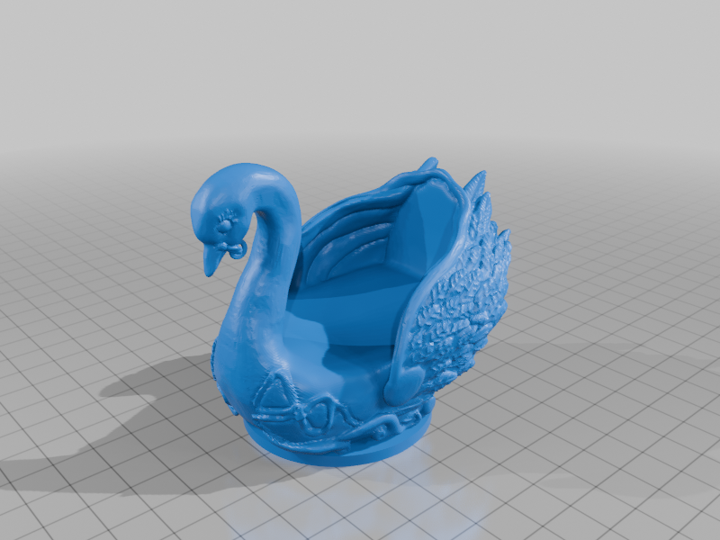 🦢 Feathereen, Swan Boat (DND / TTRPG)・Free STL File for 3D printing・Cults