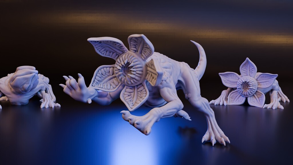 🎲 Demodog (DND / TTRPG)・Free STL File for 3D printing・Cults