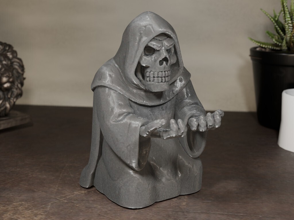 💀 Skeleton Beggar (DND / TTRPG)・Free 3D File for ・Cults