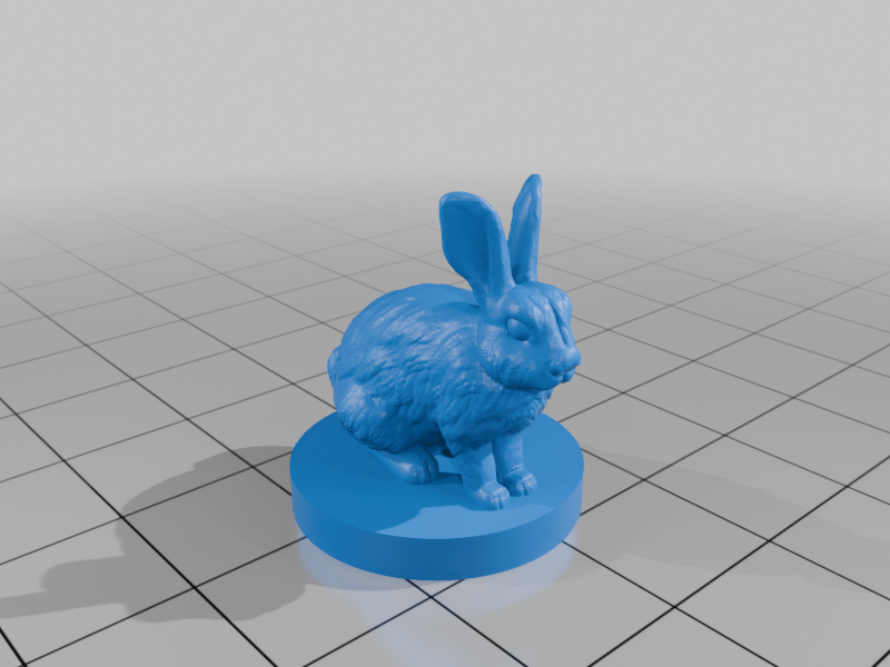 🐇 Rabbit 20mm (DND / TTRPG)・Free 3D File for ・Cults