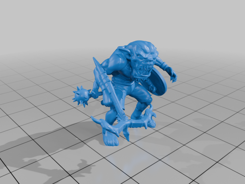 🤏 Dolgrim - Small Aberration (DND / TTRPG)・Free STL File for 3D ...