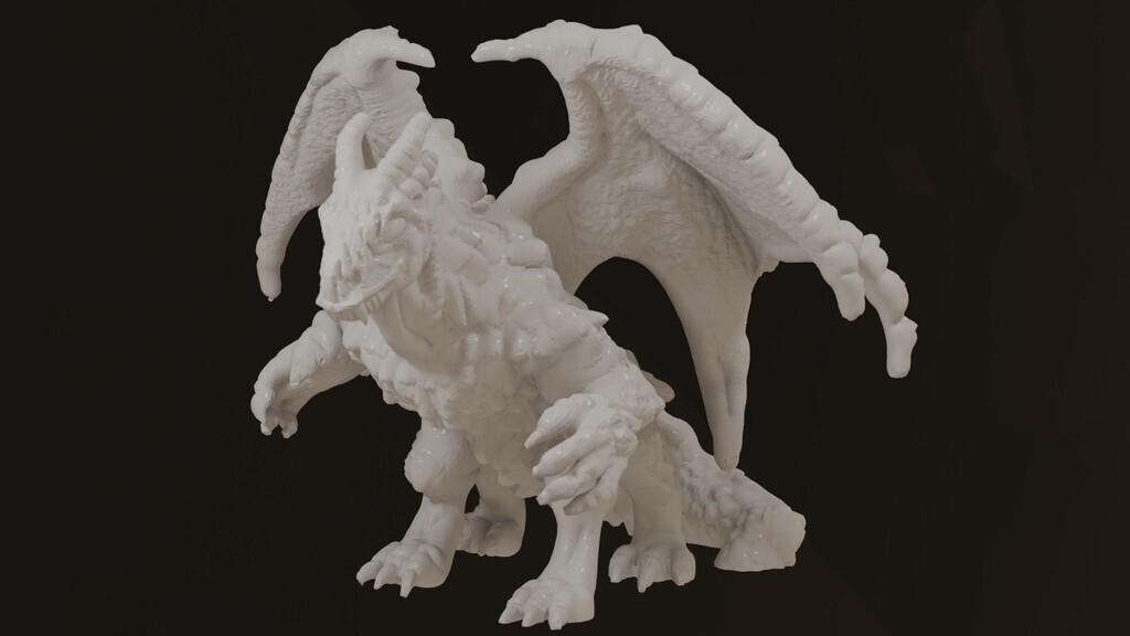 🐉 On'Grak, Ancient Dracolich (DND / TTRPG)・Free 3D File for ・Cults