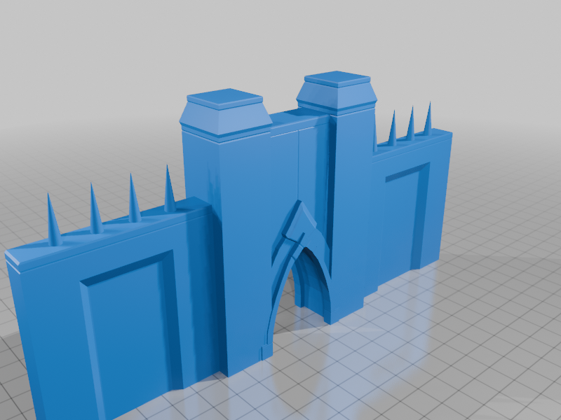 🎲 Gate, 32mm scale, Supportless (DND / TTRPG)・Free STL File for 3D ...
