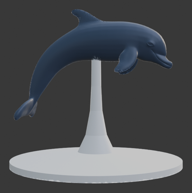 🐬 Dolphin - 50mm (DND / TTRPG)・Free 3D File for ・Cults